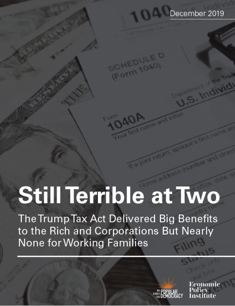 Still Terrible at Two: The Trump Tax Act Delivered Big Benefits to the ...